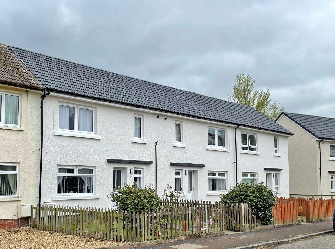 Re-roofing project gives East Ayrshire homes a lift | Project Scotland