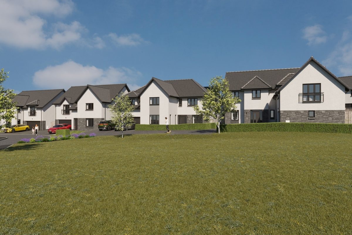 Housebuilder launches first phase of Houston development | Project Scotland